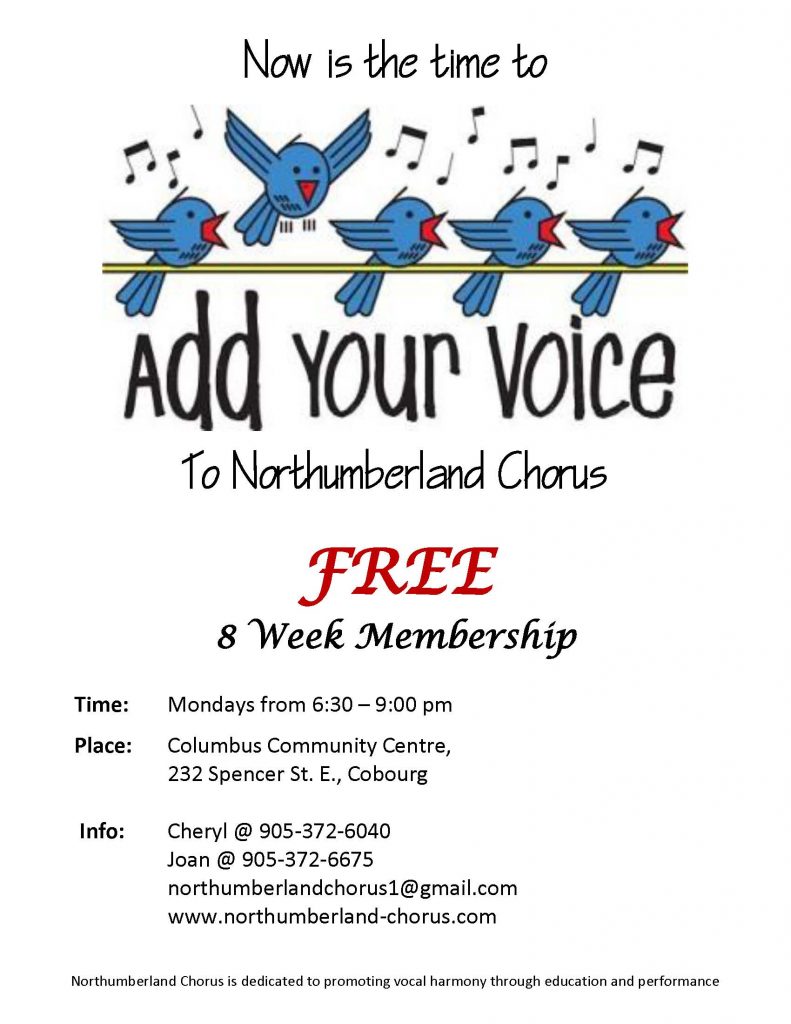 Add_Your_Voice_Poster - Northumberland Chorus